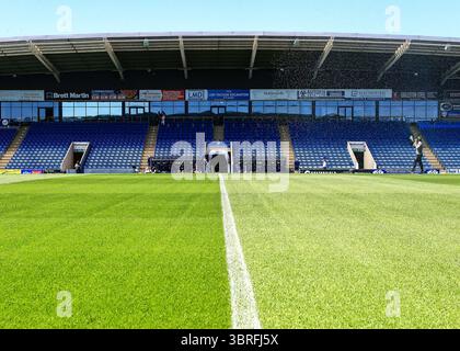 A general view of SMH Group Stadium ahead of the Sky Bet League 2 match ...