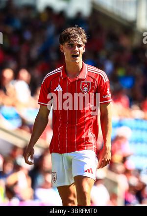 Jamie McDonnell of Nottingham Forest during the Pre-season friendly ...