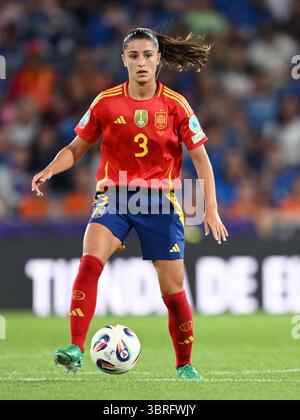 BERN - Jana Fernandez of Spain during the European Championship Group B match between Italy and ...