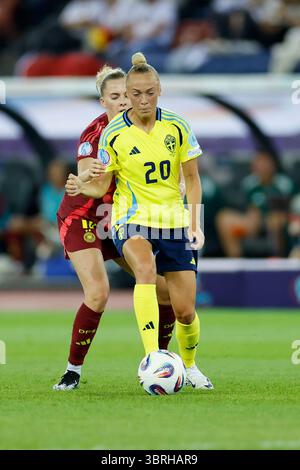 Laura Freigang (10, Deutschland) UEFA Womens Euro 2025 Viertelfinale ...
