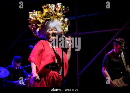 Lady Blackbird – real name Marley Siti Munroe - performs live at Parco ...