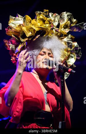 Lady Blackbird – real name Marley Siti Munroe - performs live at Parco ...