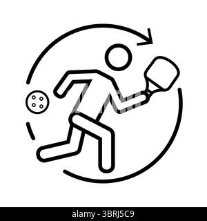 exercise ball vector icon editable stroke outline icons for web and ...