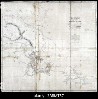 Map of the country north of the Sutlej River comprehended between ...