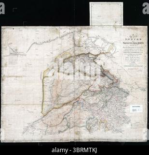 Map of the Punjab and Protected Sikh States, including the British ...