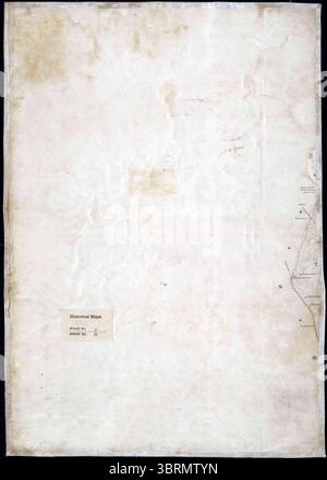 Map of the villages received from the Sikh Chiefs adjoining the Bhuttee ...