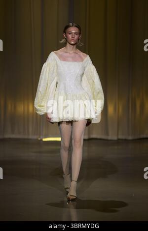 July 26, 2025: Runway Model in action at the On + Off Fashion Show at ...