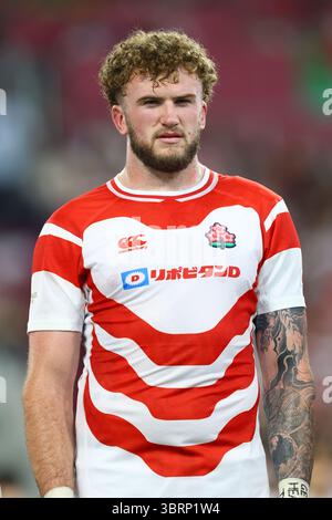Kobe, Hyogo, Japan. 12th July, 2025. Warner Dearns (JPN) Rugby ...