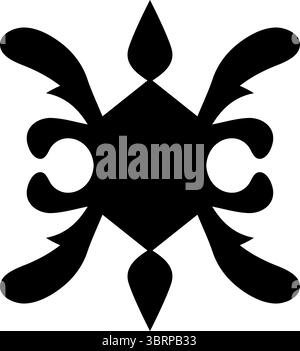 Luxury Damask wallpaper or fabric print pattern, retro textile vector ...