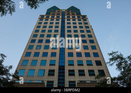 The BC Hydro building along Dunsmuir Street in downtown Vancouver, BC ...