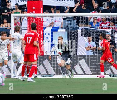 Chicago Fire Goalkeeper Chris Brady (1) seen during the Chicago Fire FC ...