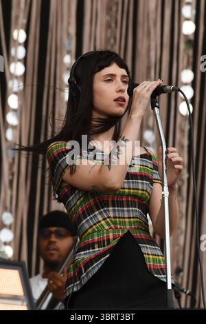 LONDON, ENGLAND - JULY 05: Clairo performing at British Summertime ...
