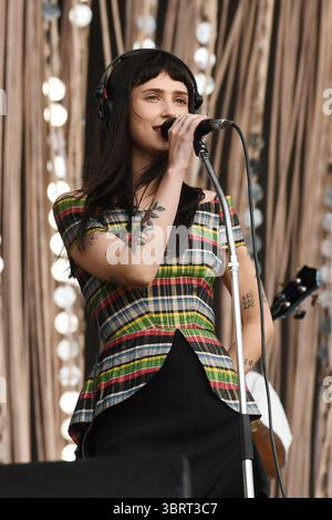 LONDON, ENGLAND - JULY 05: Clairo performing at British Summertime ...