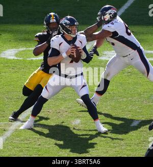 September 20th, 2020: Jeff Driskel #9 during the Pittsburgh Steelers vs ...