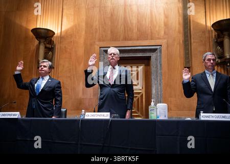 From left, National Counterterrorism Center Director Joseph Kent ...