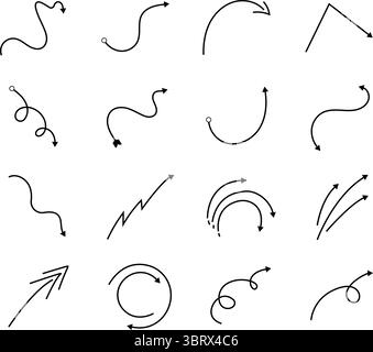 Freehand, hand drawn spiral, swirl, twirl element. Volute, helix ...