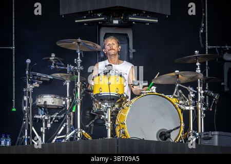 Oslo, Norway. 25th, June 2025. The English rock band Muse performs a ...