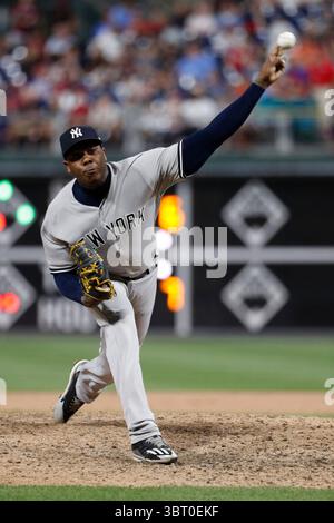 New York Yankees' Aroldis Chapman plays against the Boston Red Sox ...