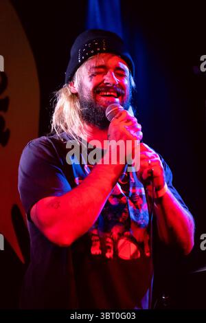 Will Rendle of the British rock band Will and the People performs live ...