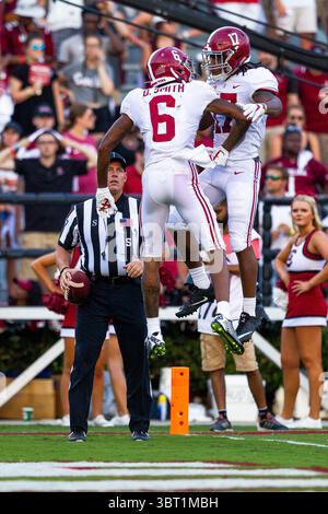 Alabama wide receiver Jaylen Waddle in an NCAA football game Saturday ...