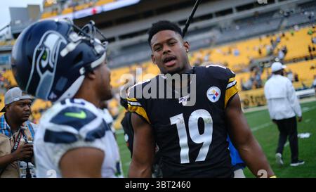 September 15th, 2019: JuJu Smith-Schuster #19 during the Pittsburgh ...
