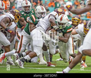 MIAMI GARDENS, FL - SEPTEMBER 13: South Florida Bulls place kicker Nico ...