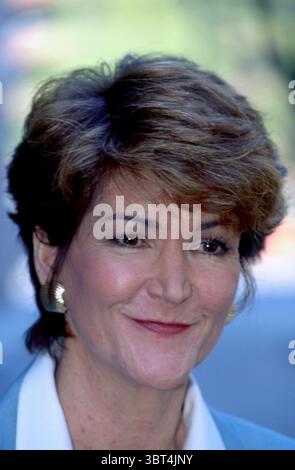 Washington, DC., USA, April 28, 1989 President George H.W. Bush walks ...