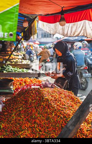 Balikpapan, Indonesia – April 19th 2025. A close-up view of fresh limes ...