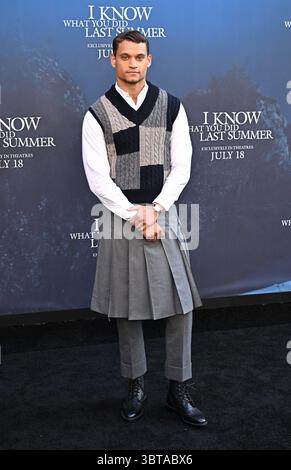 Tyriq Withers arriving to the premiere of “HIM” held at the TCL Chinese ...