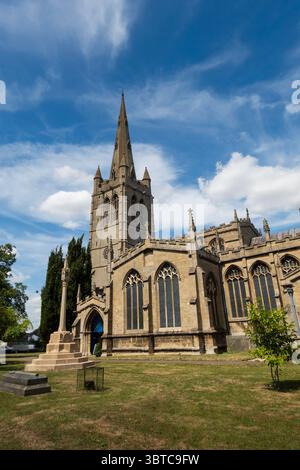 All Saints Anglican parish church, Oakham, Rutland, England Stock Photo ...