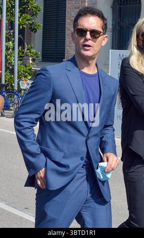 Spanish actor Pedro Alonso at the 77 Venice International Film Festival ...