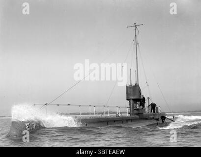 H.M.S. E7 submarine Stock Photo - Alamy
