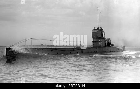 British submarine HMS D6, WW1 Stock Photo - Alamy