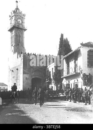 General Allenby's official entry into Jerusalem during World War I is ...