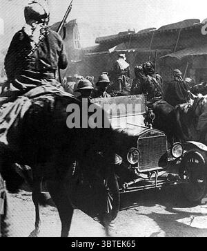 World War I. Arab Revolt of 1916-1918. Dhari ibn Tawala of the Aslam ...