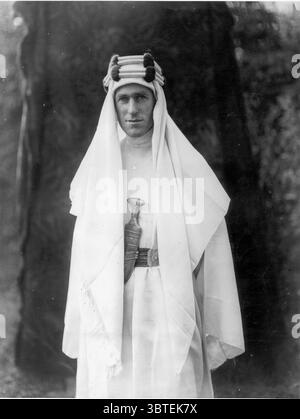 Lawrence of Arabia ( Col TE Lawrence ) as taken by an American war ...