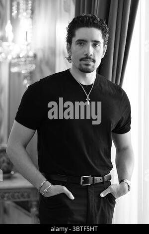 Mexican singer Alex Fernandez poses during a portrait session at the ...