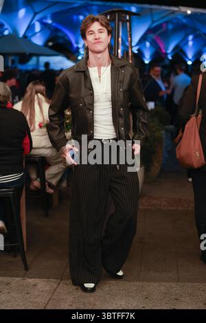 Josh Carroll attends the Sydney premiere of Fantastic Four, First Steps ...