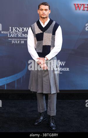 Tyriq Withers arrives at the premiere of "Him" on Wednesday, Sept. 17 ...