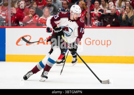 Colorado Avalanche right wing Valeri Nichushkin (13) in the first ...