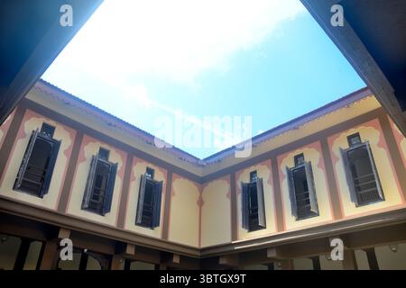 Inner view of an old wada (house), Girivan, Near Pune, Maharashtra ...