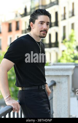 Mexican singer Alex Fernandez poses during a portrait session at the ...