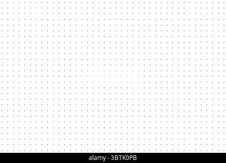 Graph paper. Printable dotted grid paper on white background. Geometric abstract dotted ...