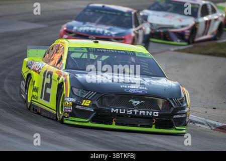 October 27, 2019: Monster Energy NASCAR Cup Series driver Ryan Blaney ...