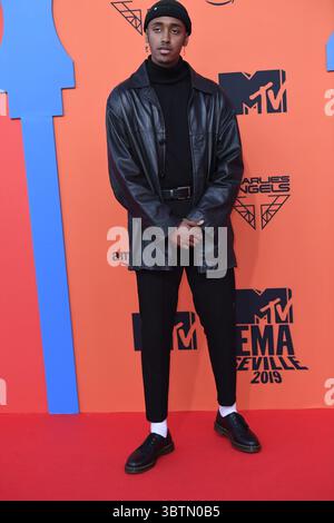 Shiden Tekle attends the MTV EMAs 2019 at FIBES Conference and ...