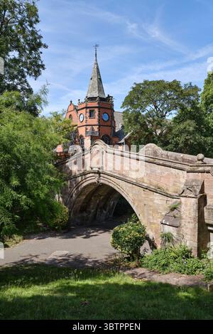 The Dell at Port Sunlight, Wirral, UK Stock Photo - Alamy