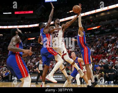 Detroit Pistons forward Christian Wood (35) dunks over Phoenix Suns ...