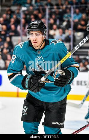 San Jose Sharks defenseman Mario Ferraro (38) in the second period of ...