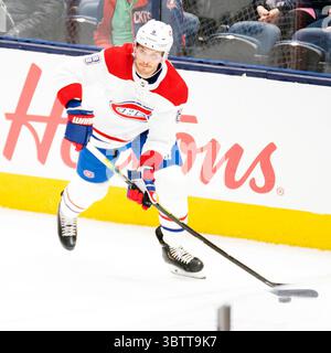 Montreal Canadiens' Ben Chiarot (8) skates during the second period of ...