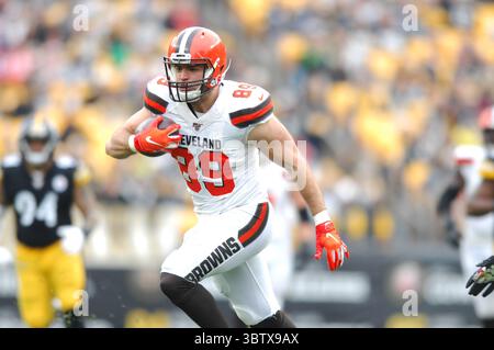 December 1st, 2019: Stephen Carlson #89 during the Pittsburgh Steelers ...